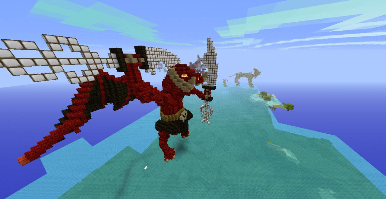 something like the knight in demon form idk Minecraft Map