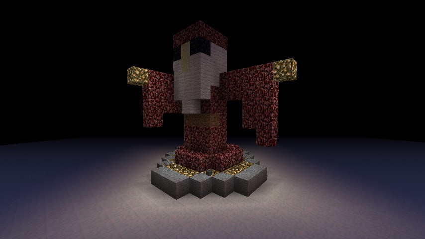 Dumbledore statue Minecraft Map