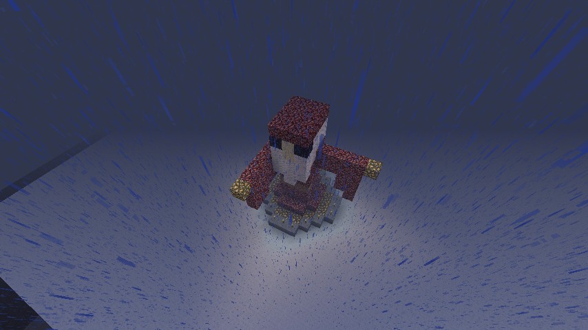 Dumbledore statue Minecraft Map