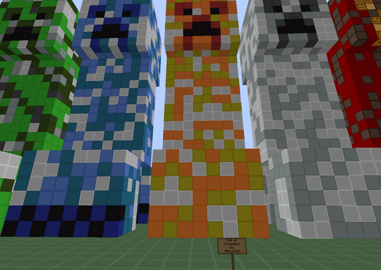 The 5 Creepers Minecraft Map