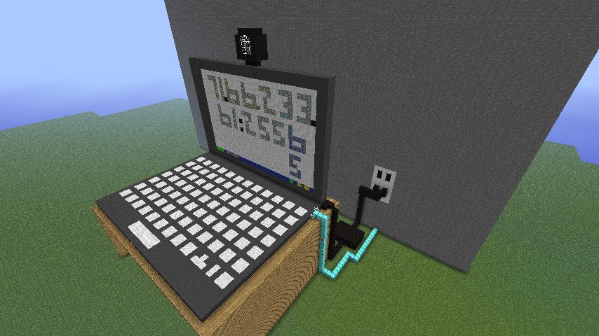 Laptop (First Server Build) Minecraft Map