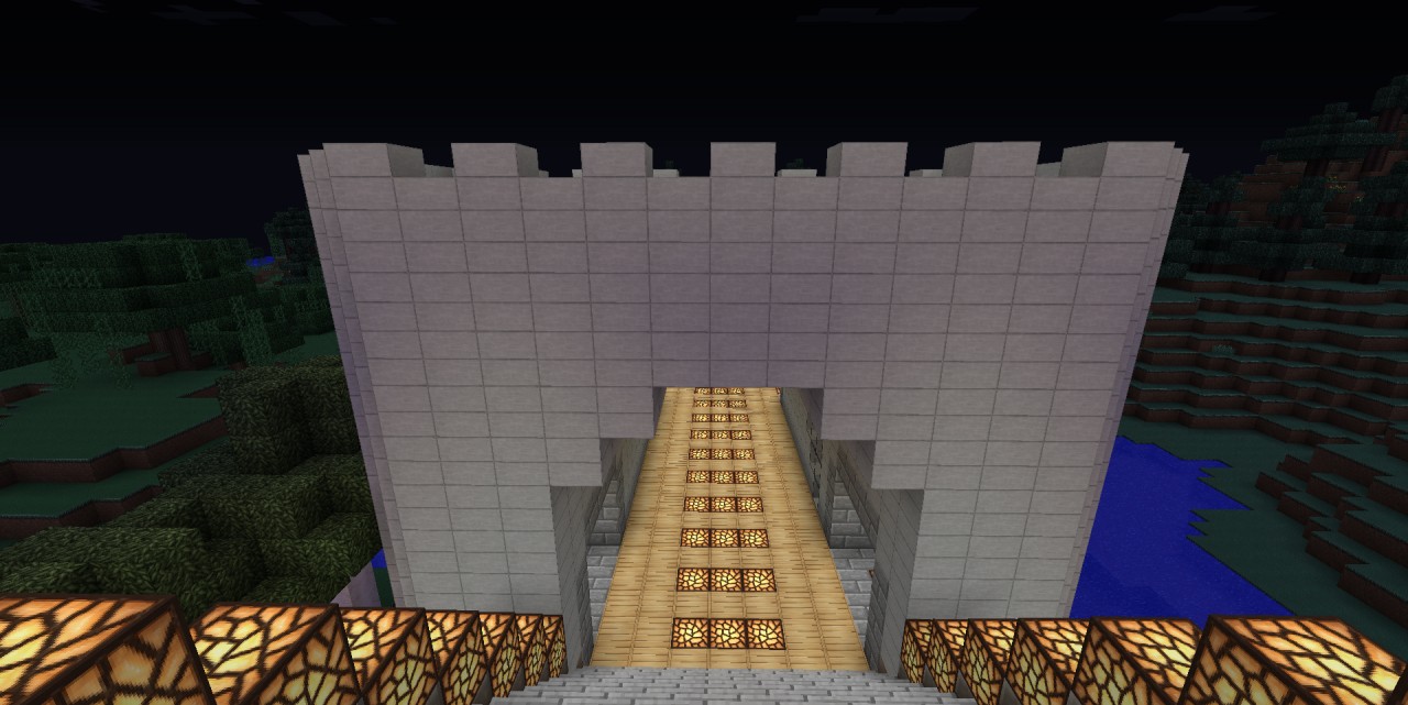 Bridge and Tower Minecraft Map
