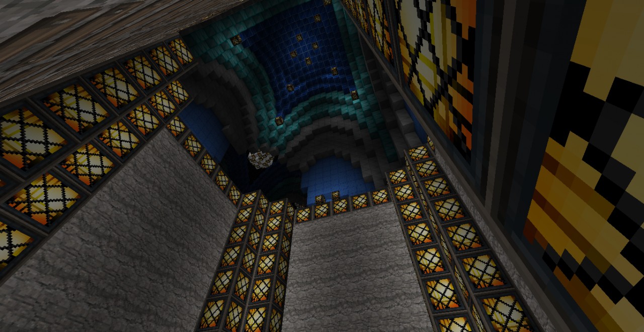 Crater Castle (v.1) [ORIGINAL EDIT] [Flat map version] Minecraft Map