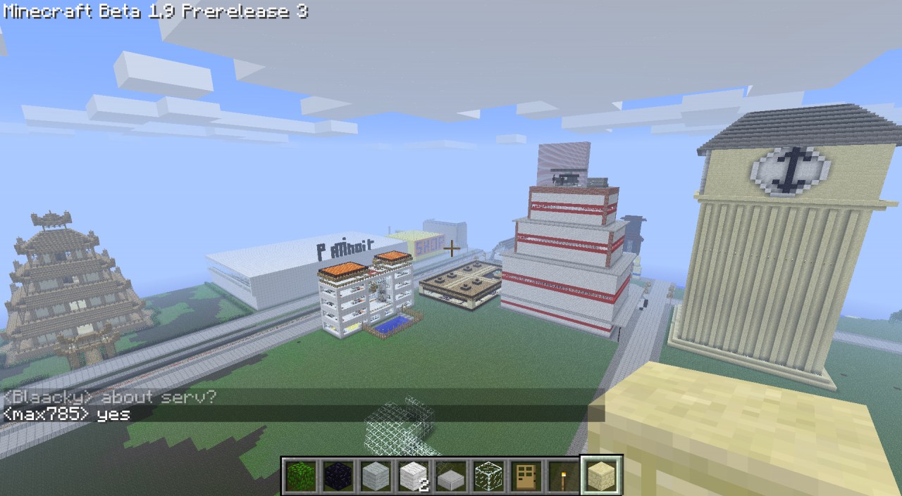 1.0 server - City build Minecraft Server
