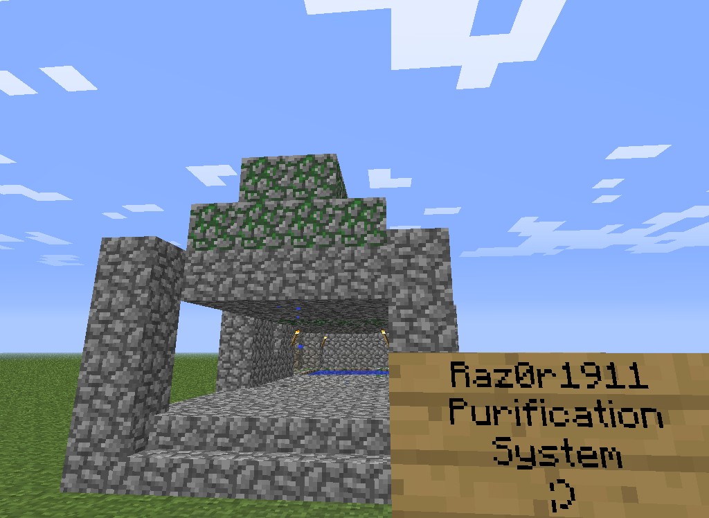 [1.9.3] Raz0r1911 PurificationSystem Minecraft Map