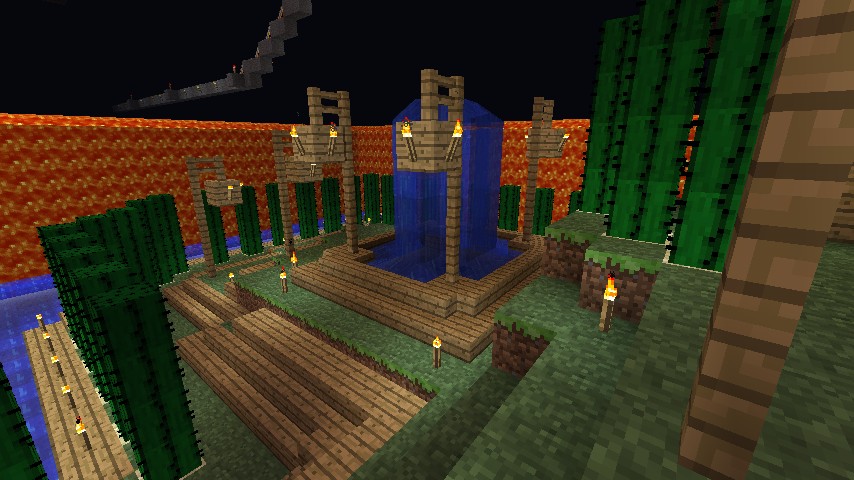 Wood Fortress Minecraft Map