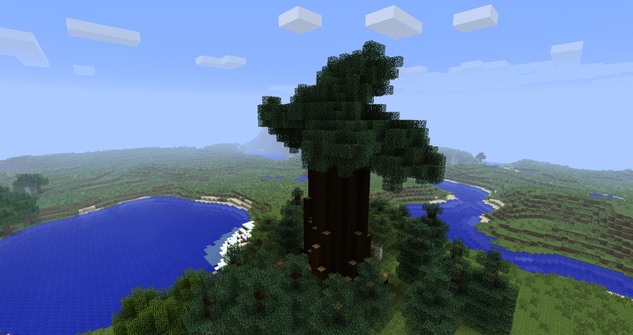 Giga tree Minecraft Map