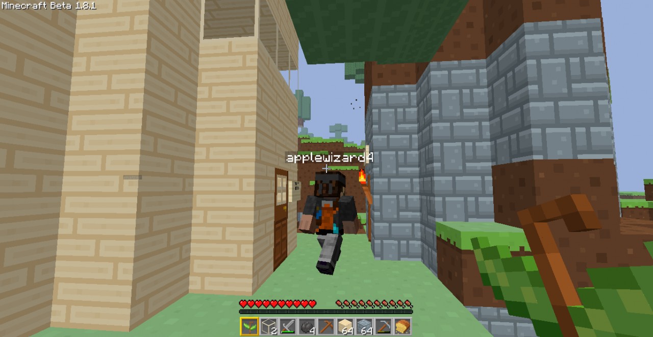 our multiplayer village Minecraft Map