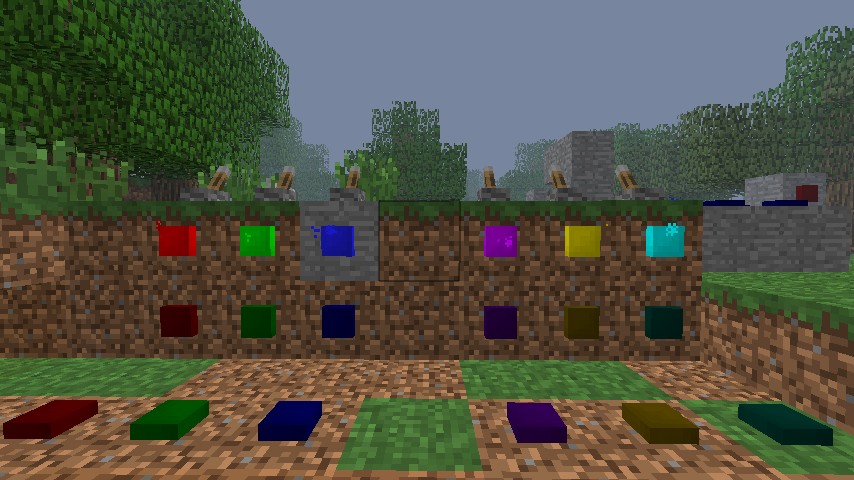 Redstone Indicator - fancy indication, 1.8.1 Minecraft Mod