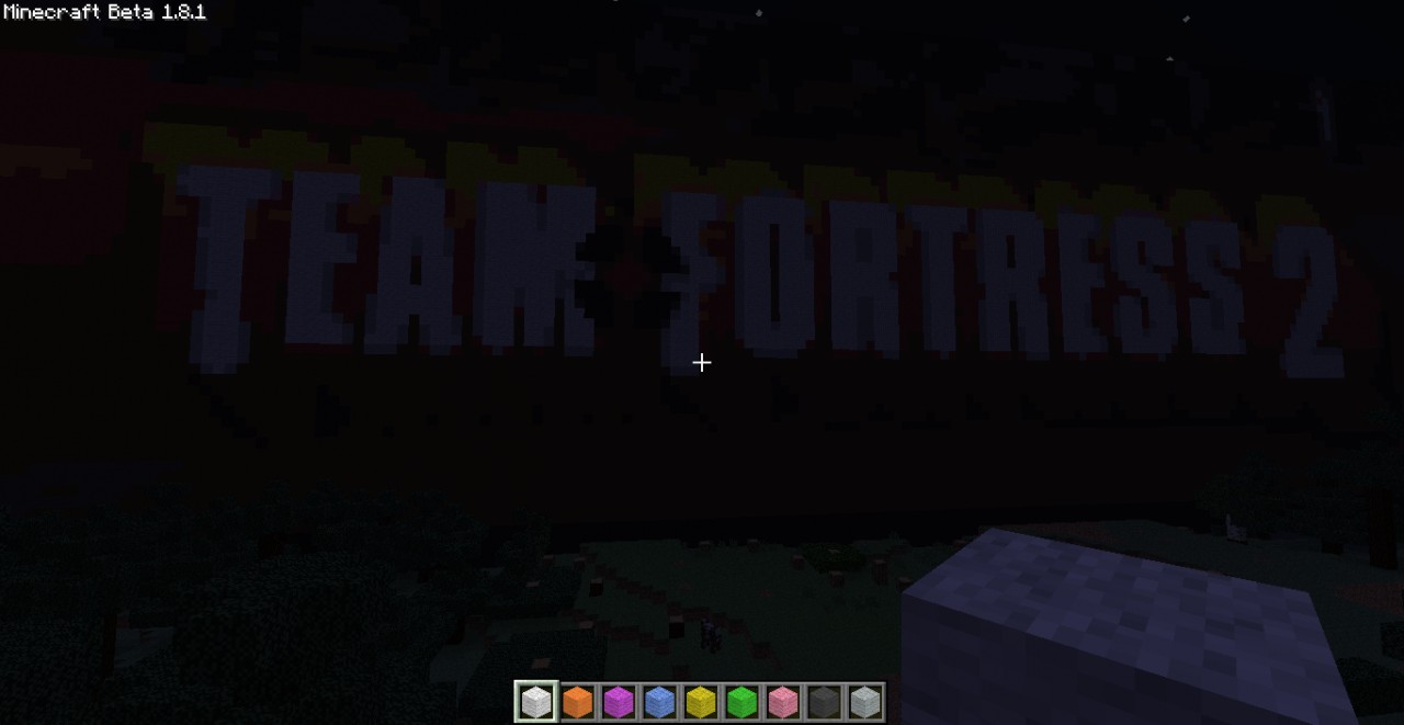 Team Fortress 2 Logo Minecraft Map