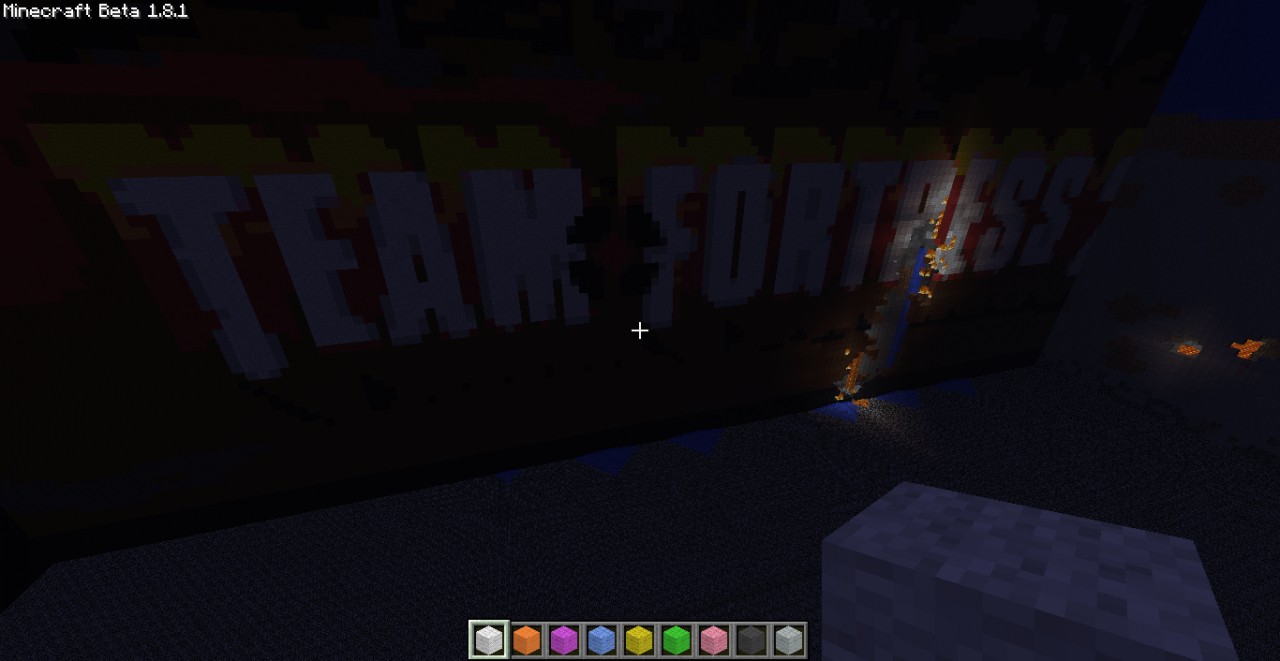 Team Fortress 2 Logo Minecraft Map