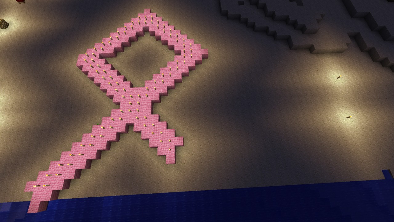 Breast Cancer Support Minecraft Map