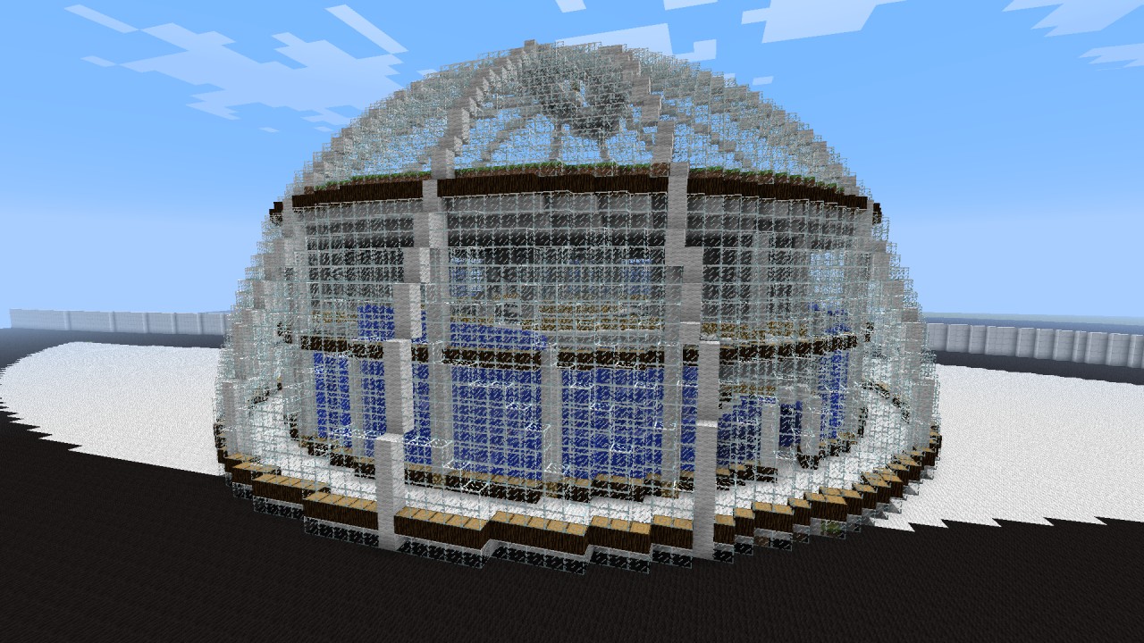 The Eye of Horus house - draft Minecraft Map