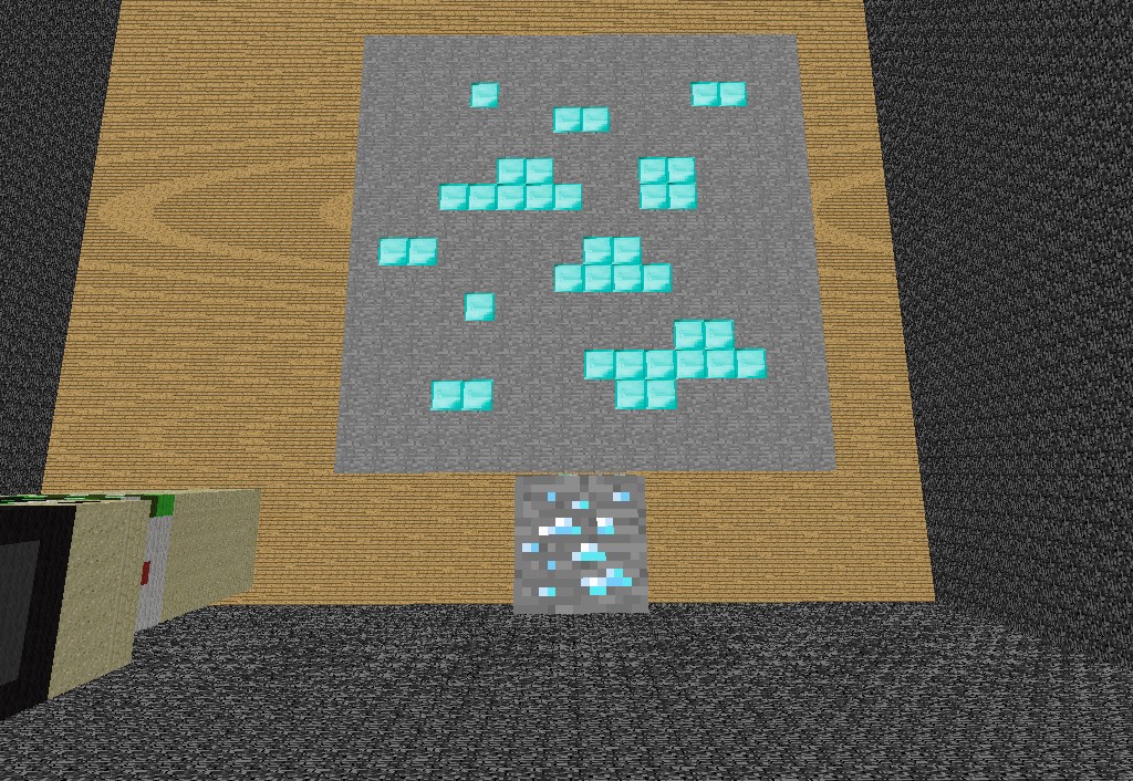 1:1 Diamond Block Minecraft Project