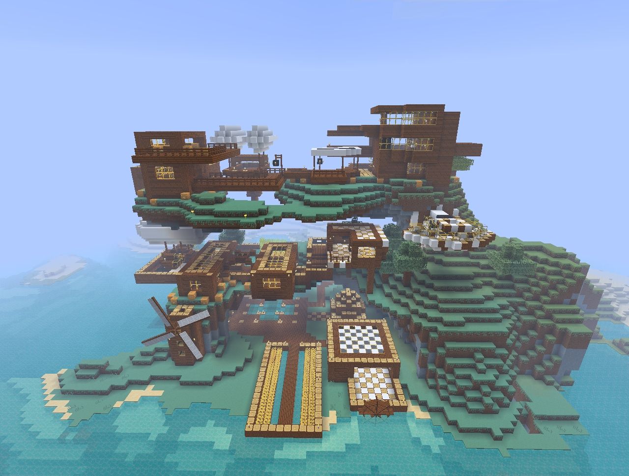 The Epic Dock Minecraft Map