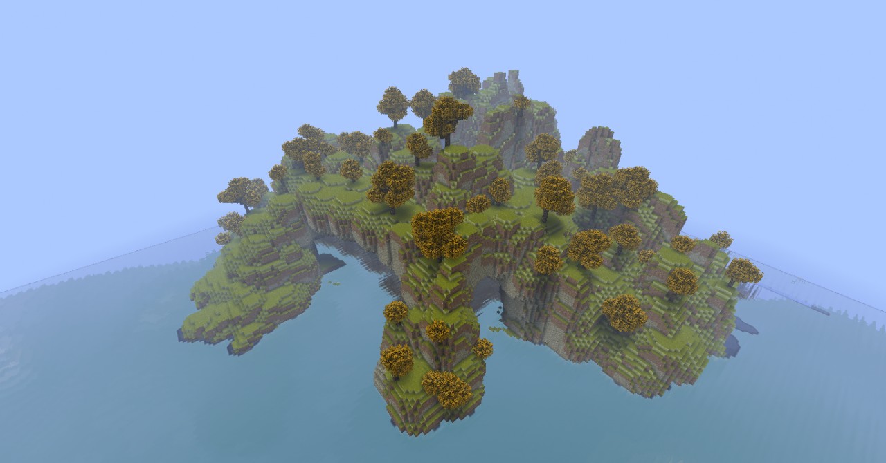 Pacific Island Minecraft Map