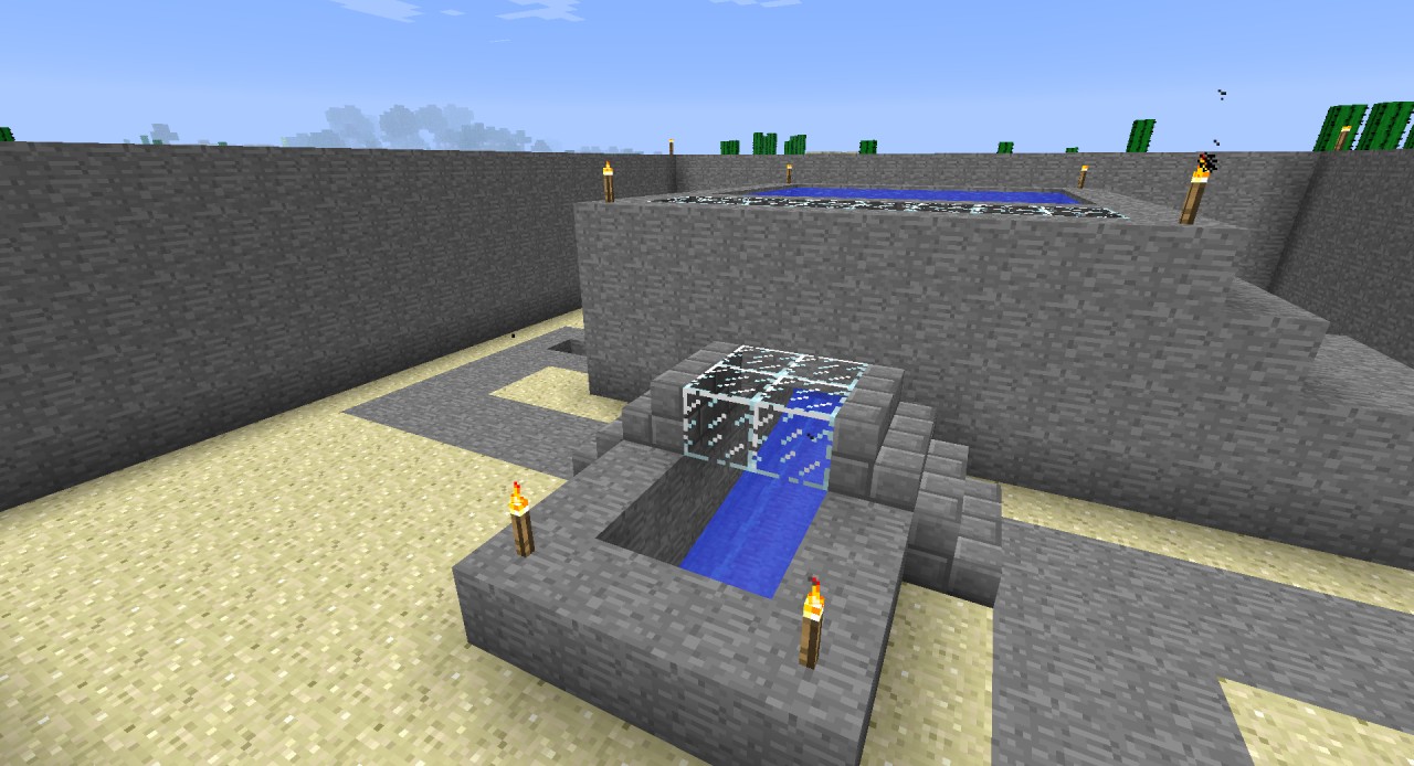 Water dam (Small) Minecraft Map