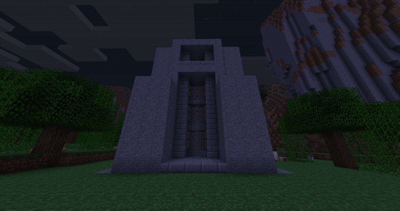 Up-Down-Piston-Elevator Minecraft Map