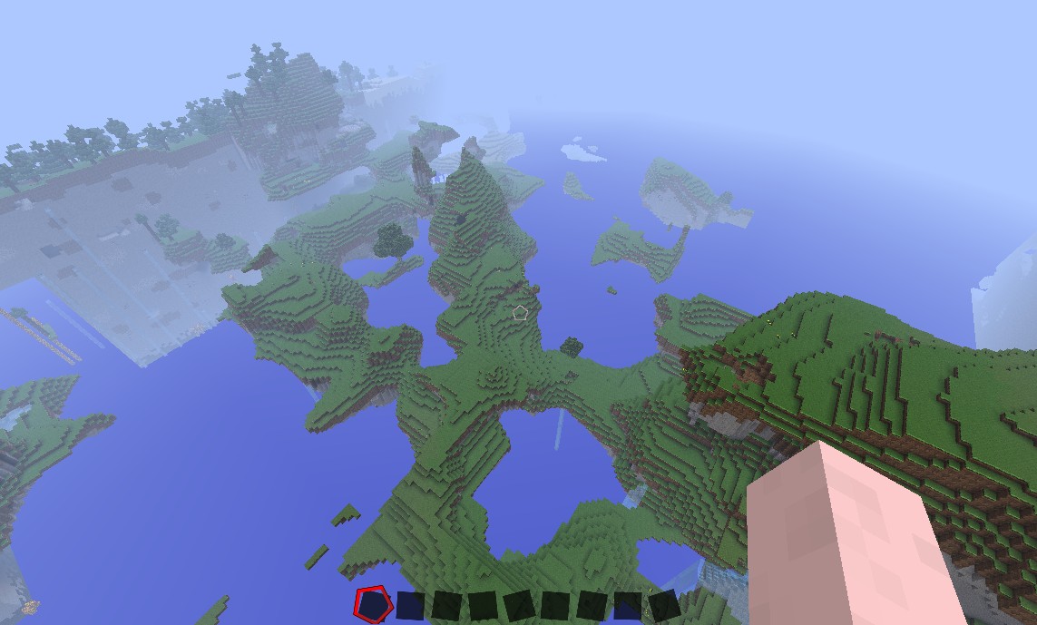 Craziest Naturally Generated World EVER! Minecraft Map