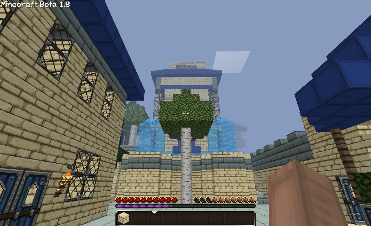 Small Sandstone City on an Island Minecraft Map