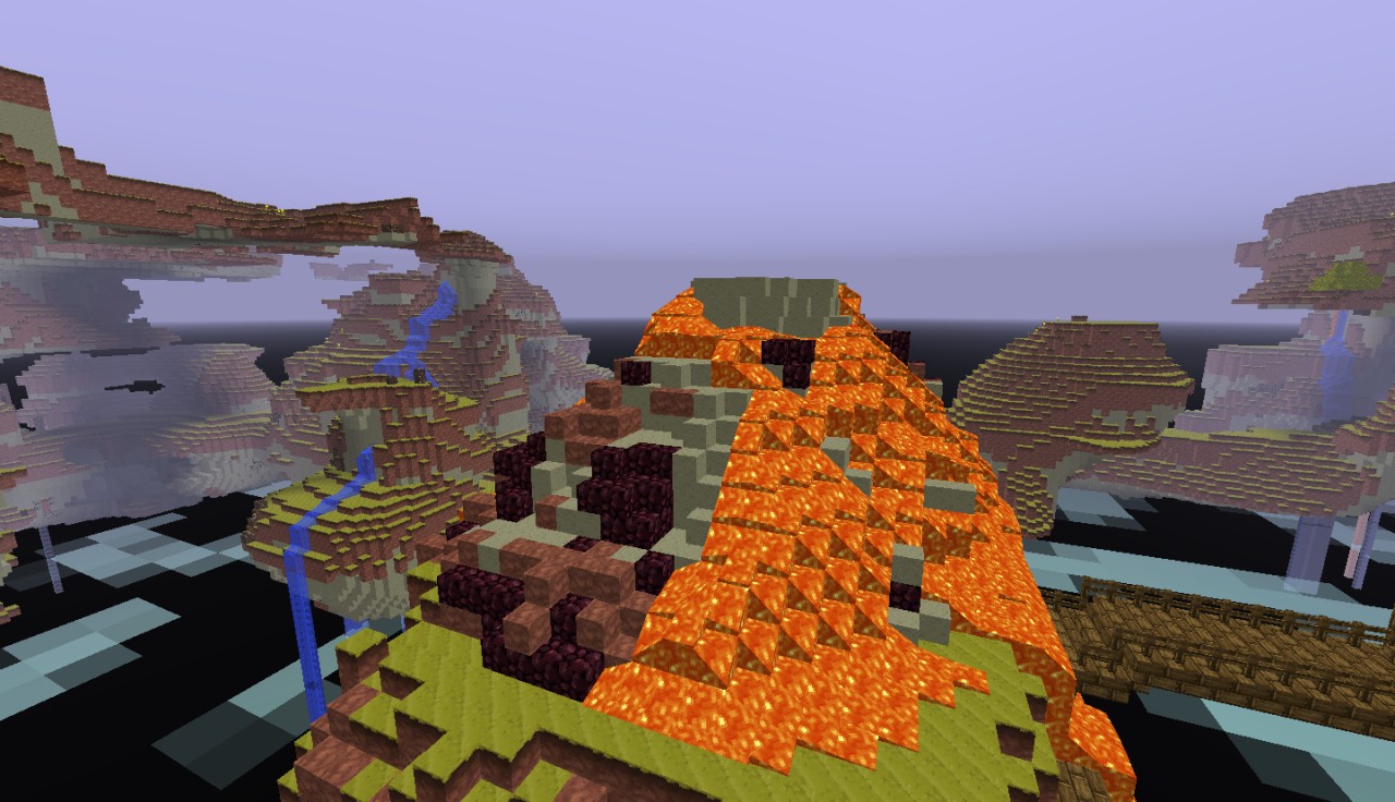 Volcano Minecraft Map