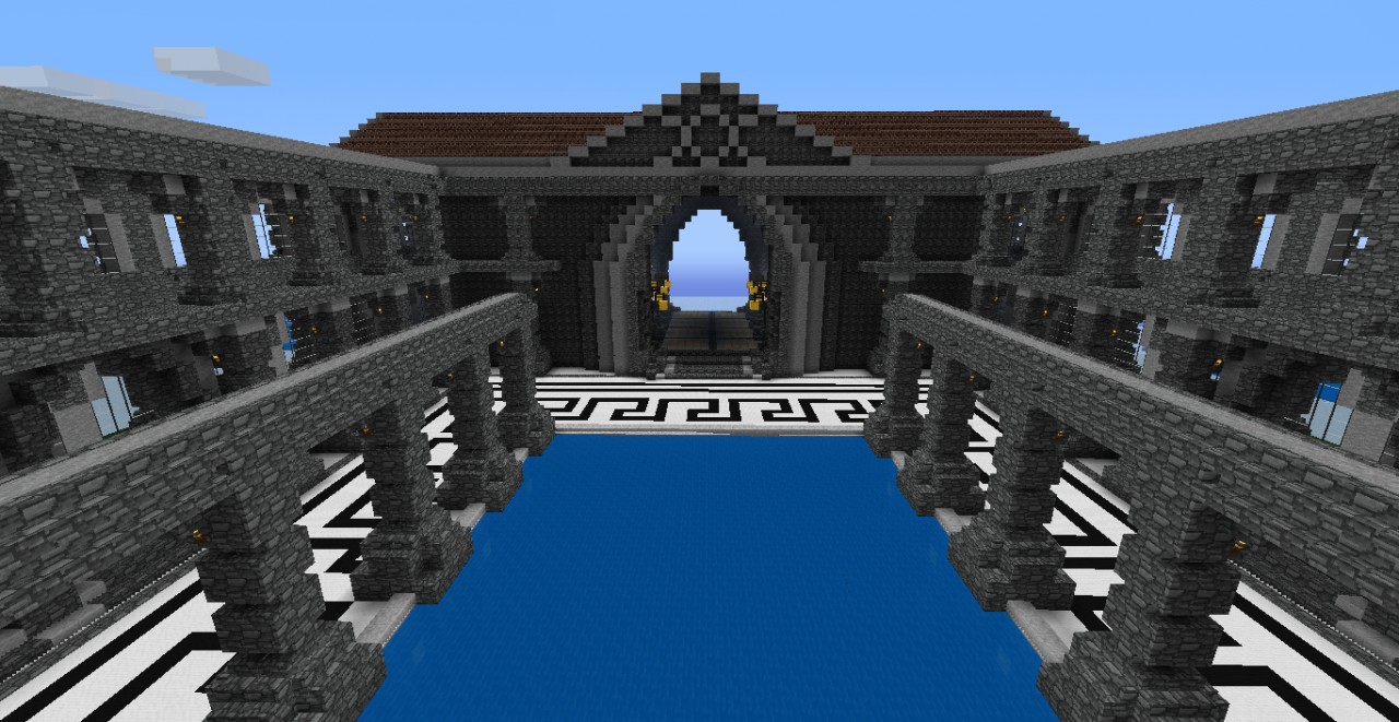 Greek Pool Minecraft Map