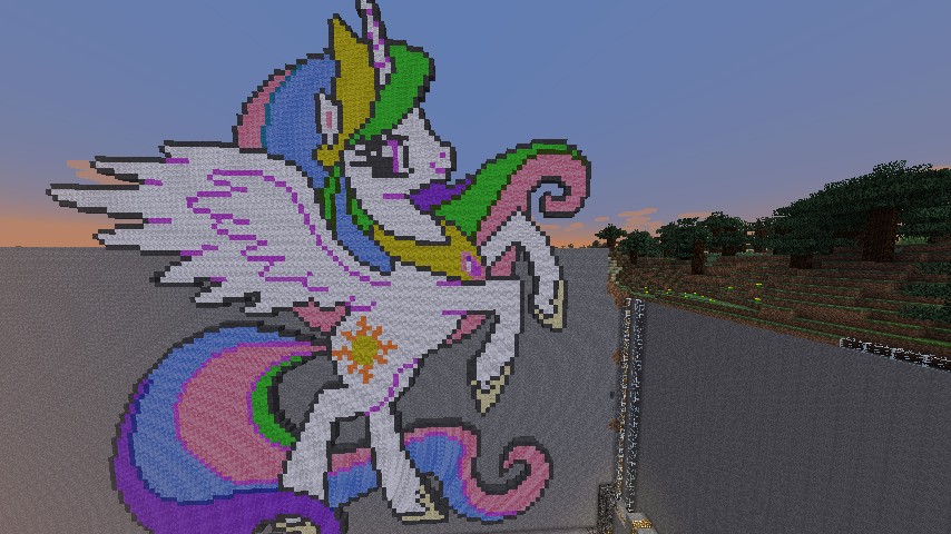 ponies. Minecraft Map