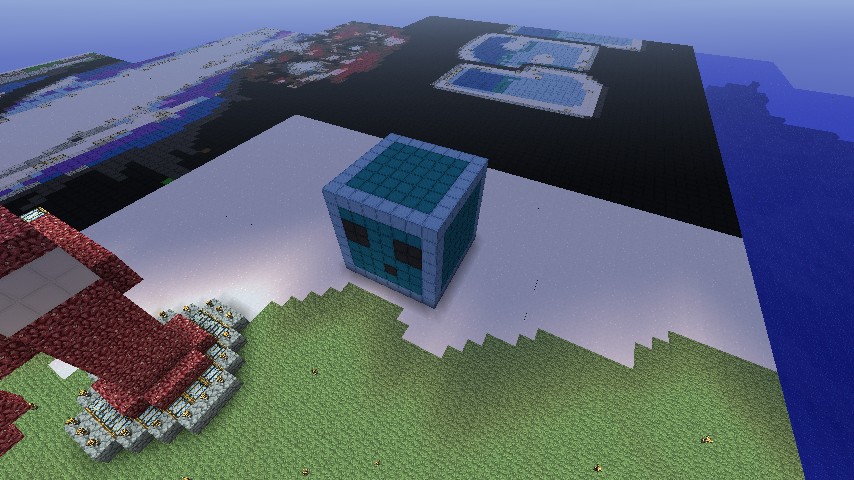 Slime statue Minecraft Map