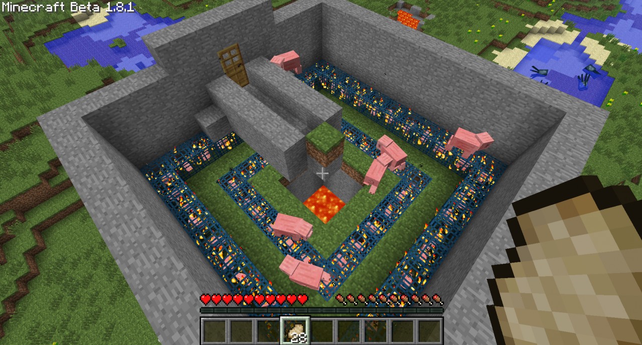 pig farm Minecraft Map