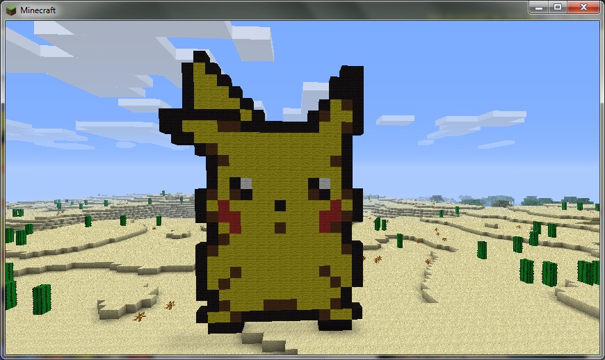Pikachu Minecraft Map