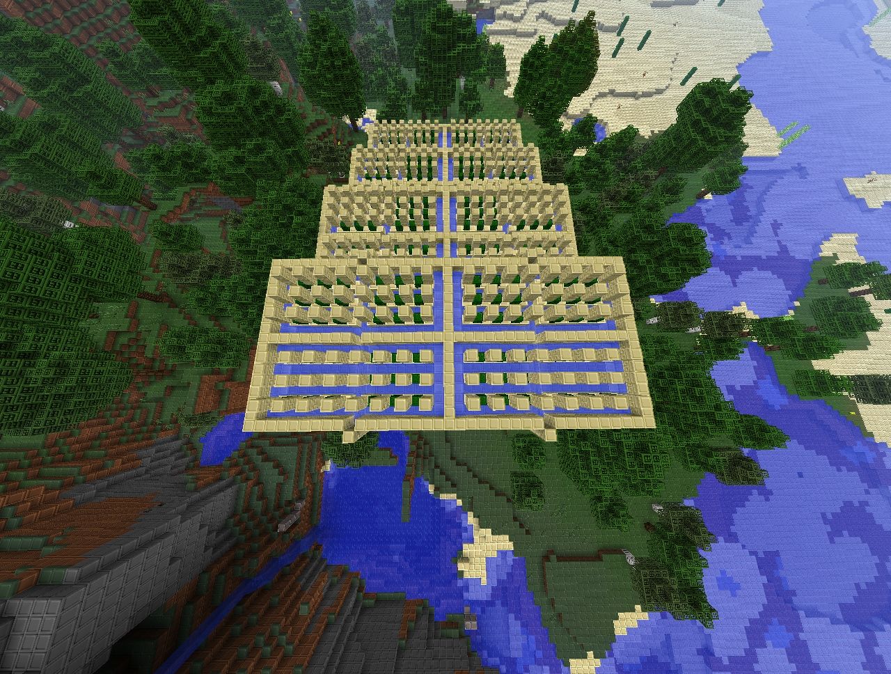 Cactus Factory (3840/h) Minecraft Map