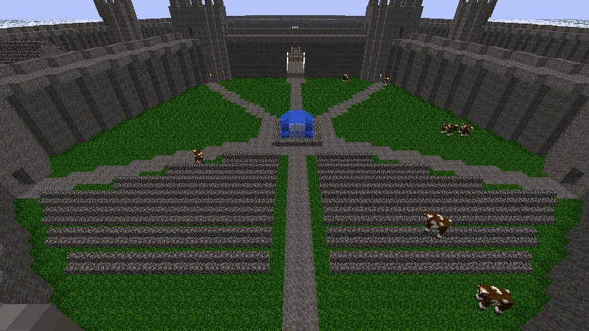 Pentagon Castle Minecraft Map