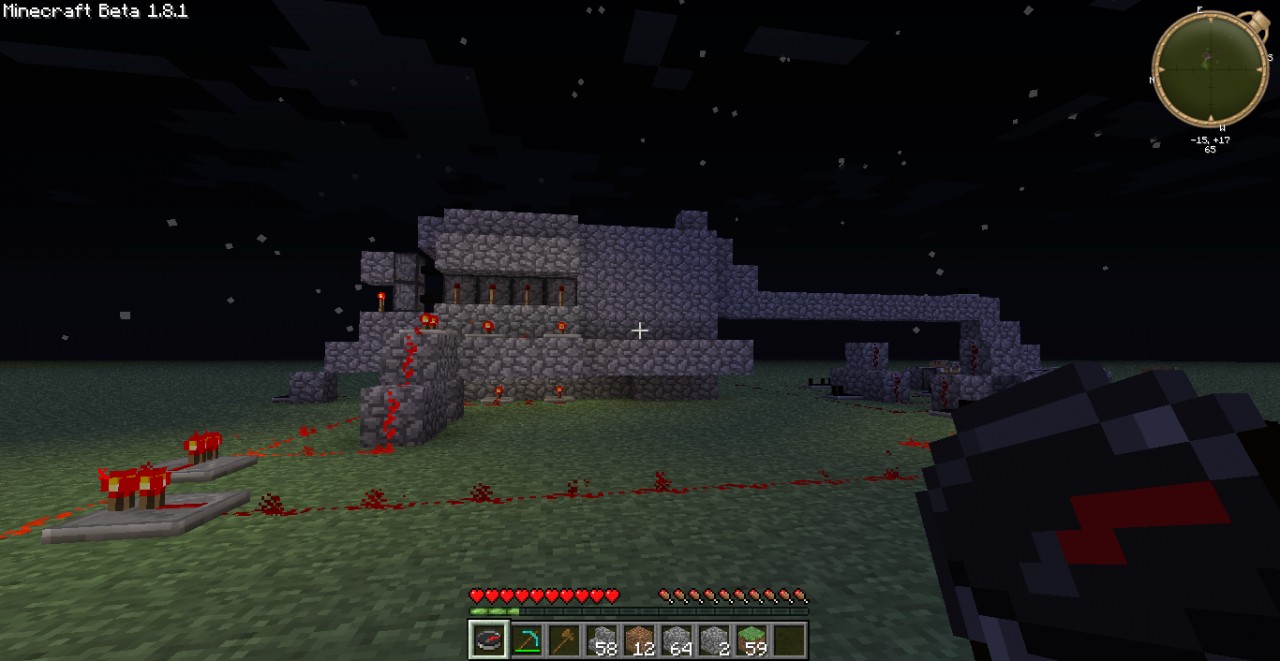 Hidden Piston Stairs Minecraft Map