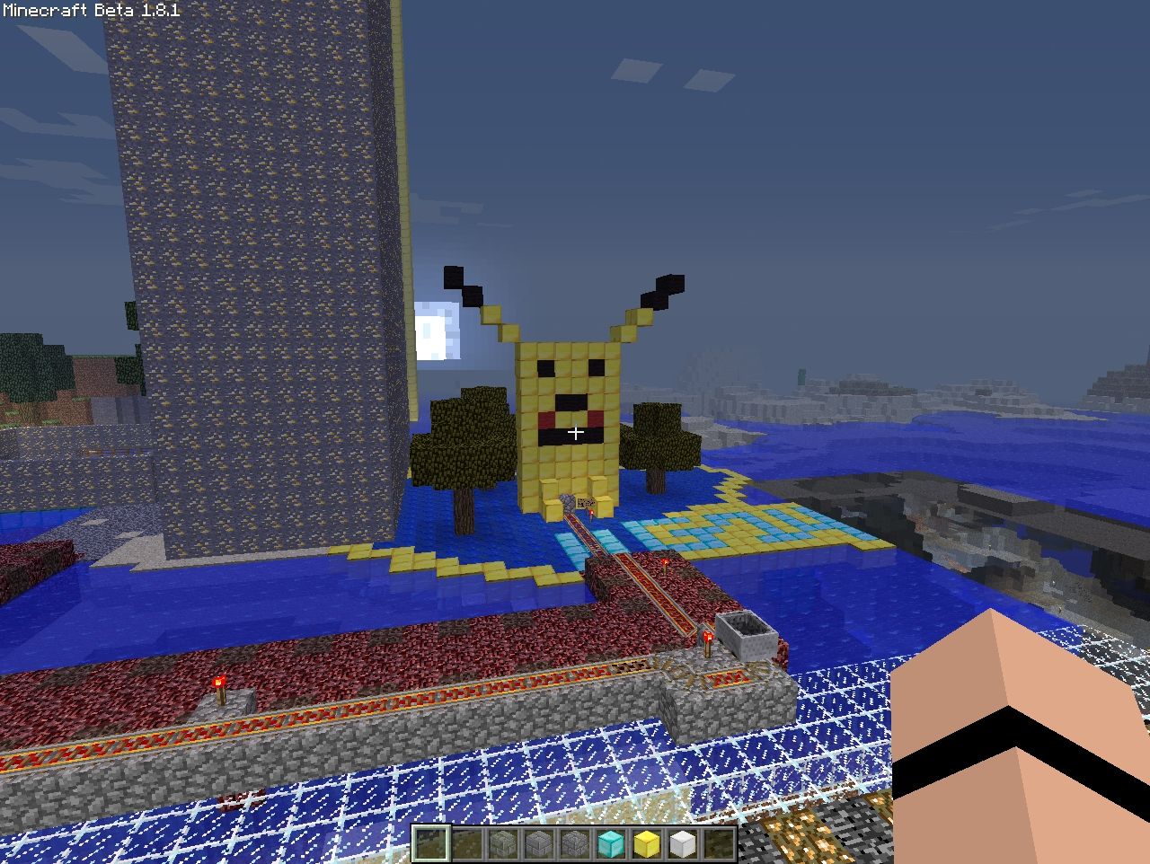 Golden Pikachu Minecraft Map