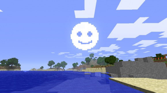 smiling terain Minecraft Texture Pack