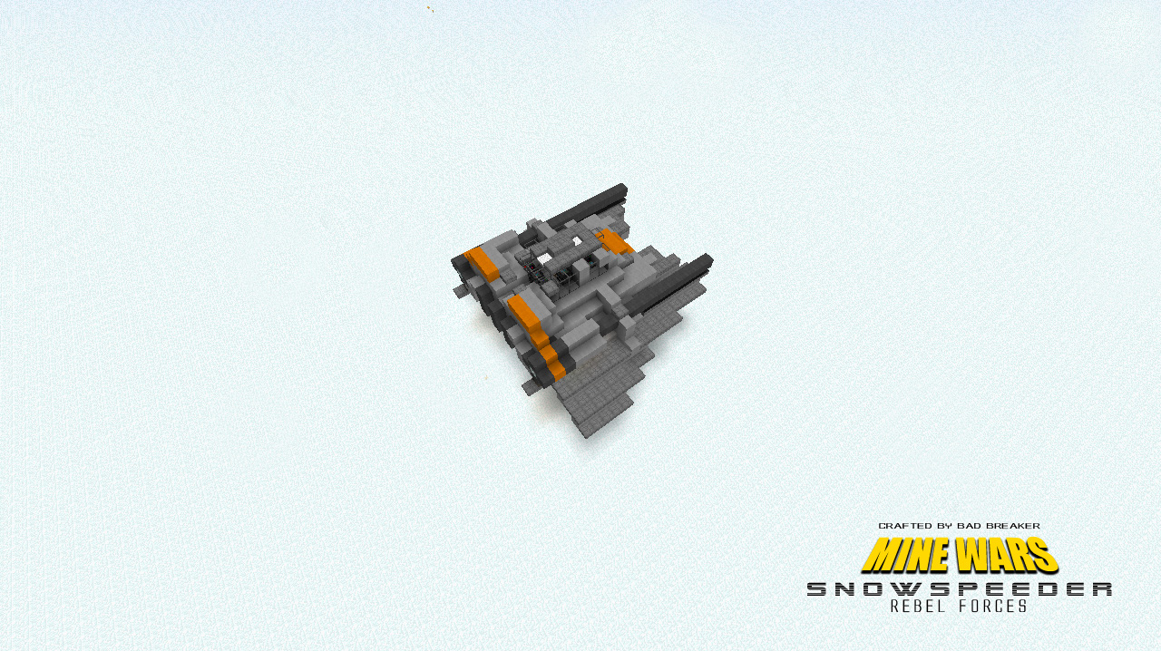 Snowspeeder for Zeppelin Mod Minecraft Map