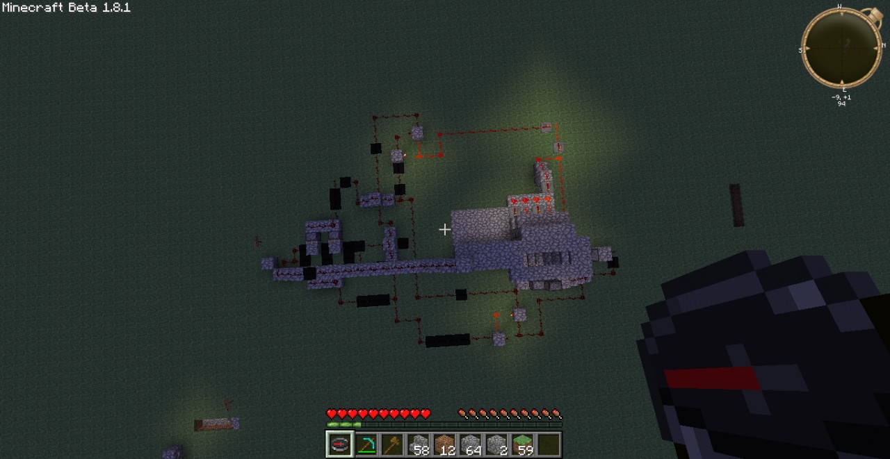 Hidden Piston Stairs Minecraft Map