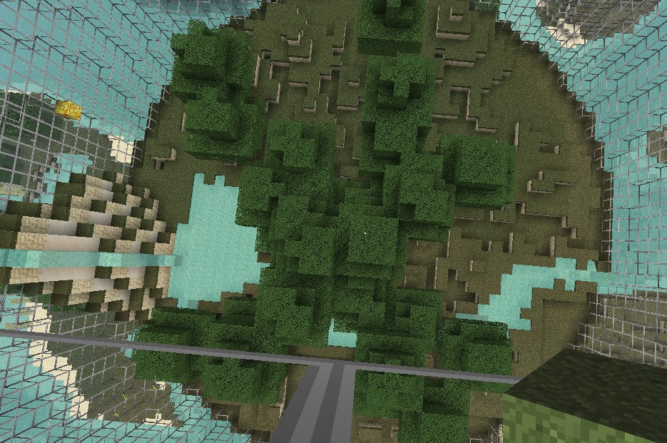 Biodomes (with secret hideout) Minecraft Map