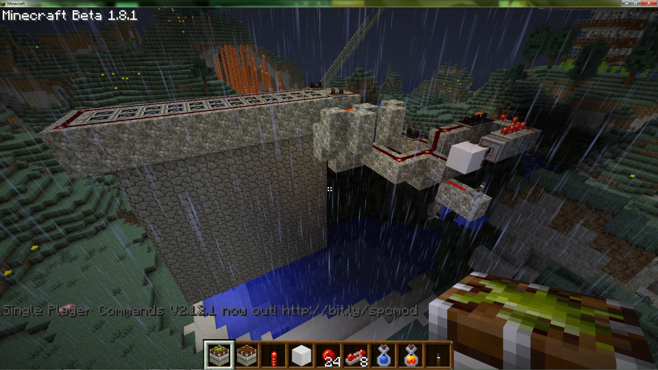 Curtain generator Minecraft Map