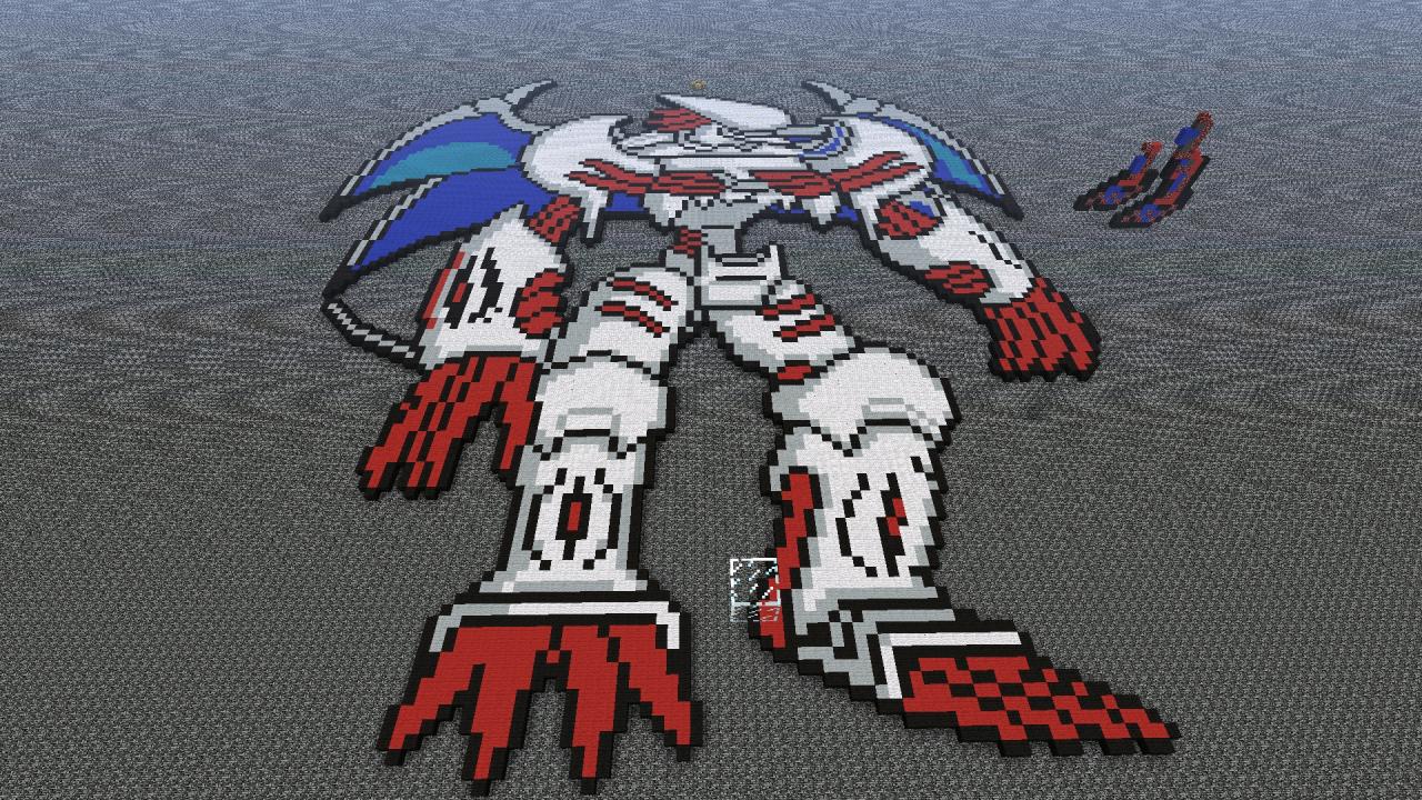 Arcadimon. best digimon pixel art ever! at least by me Minecraft Map