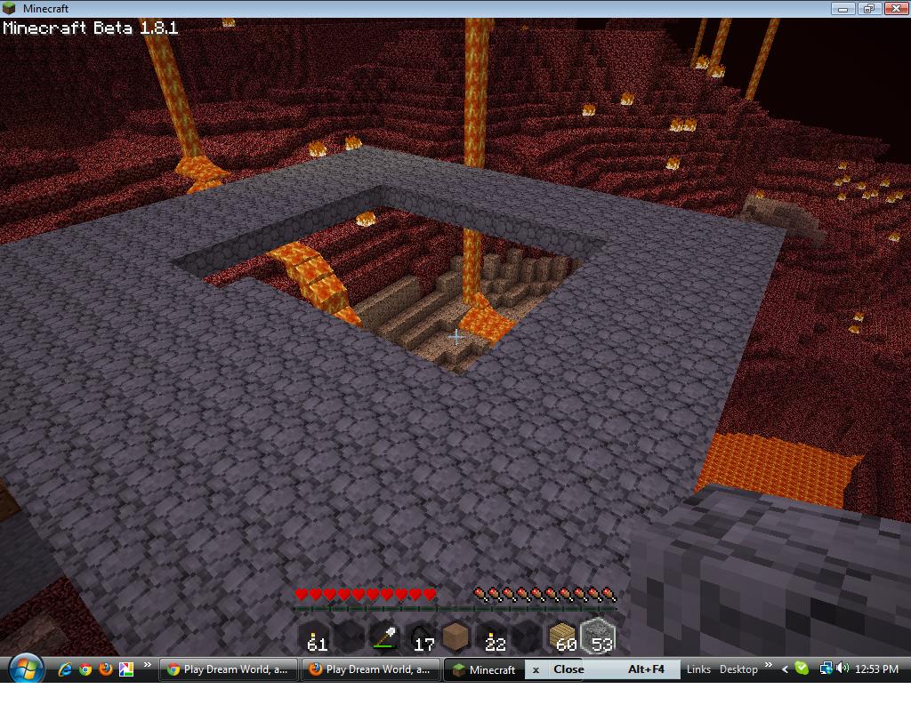 My Nether Base Minecraft Map