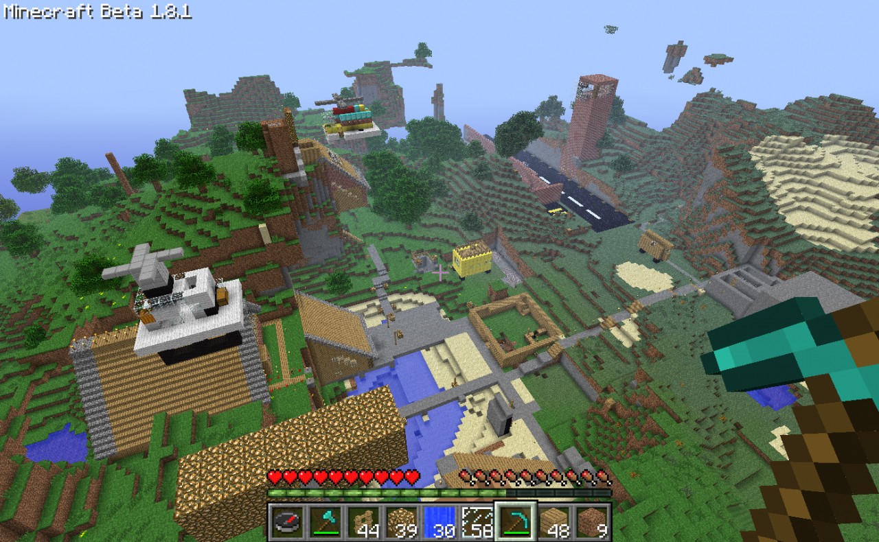 map form my server Minecraft Map