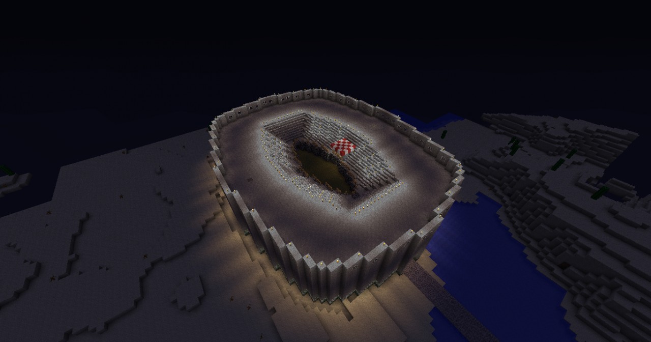 Spleef Colosseum Minecraft Map