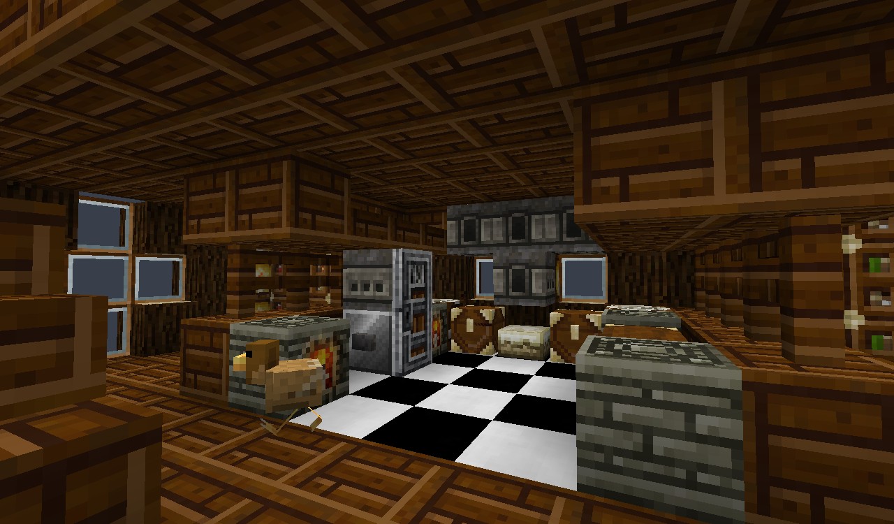 Giant Log House :) Minecraft Map