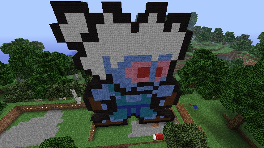 8-bit Shin Akuma Minecraft Map