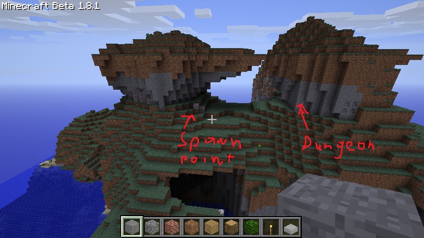 a nice world Minecraft Map