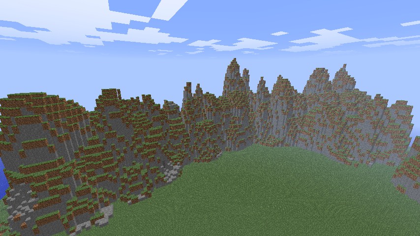 Mountains Minecraft Map