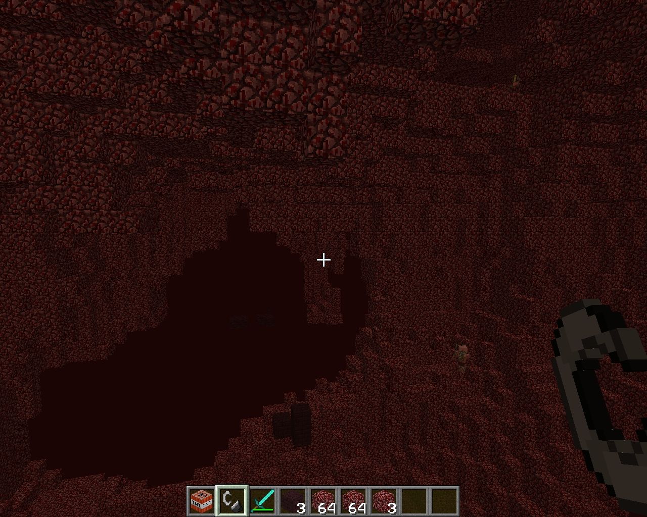 Nether+TNT=big boom! Minecraft Map