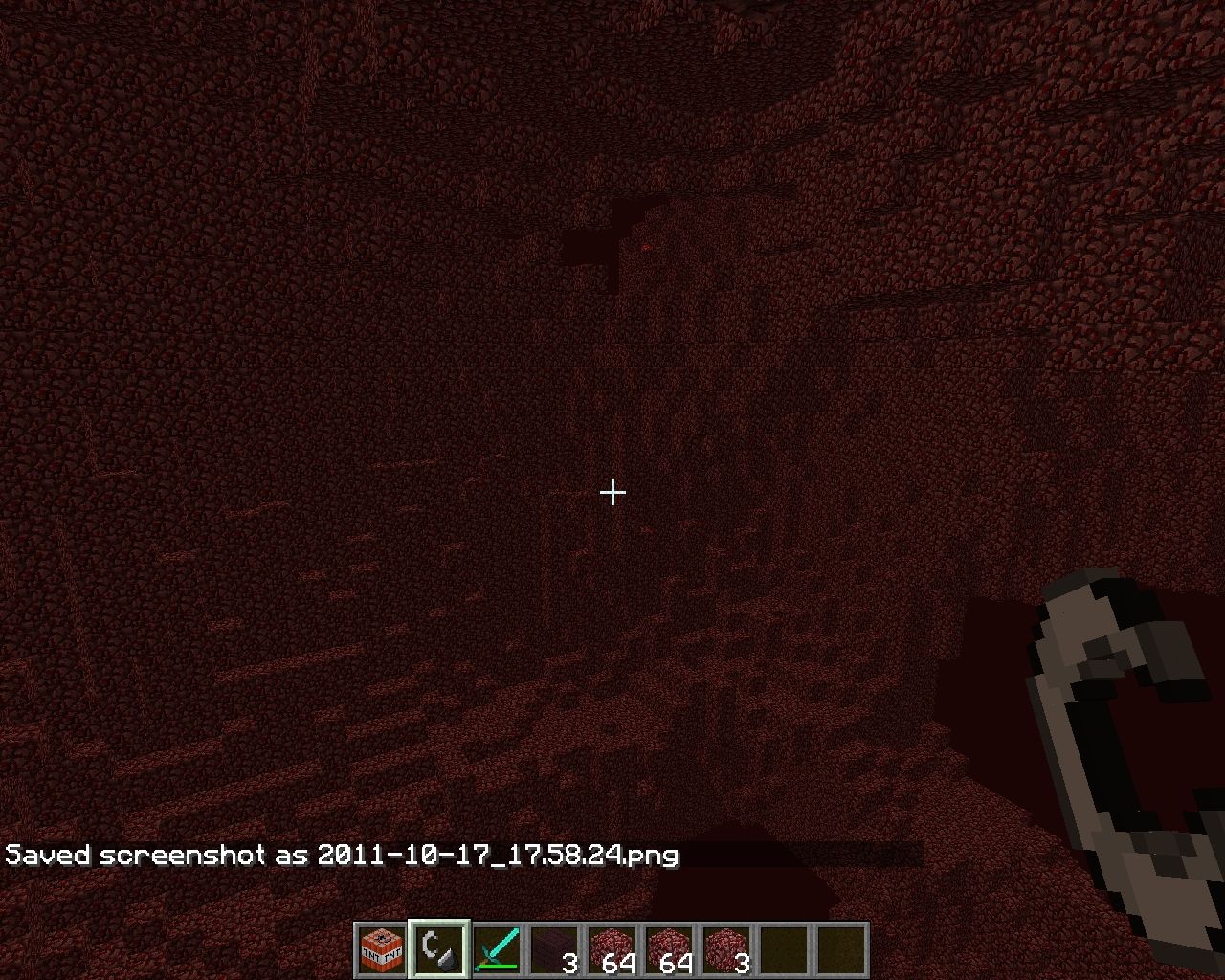 Nether+TNT=big boom! Minecraft Map