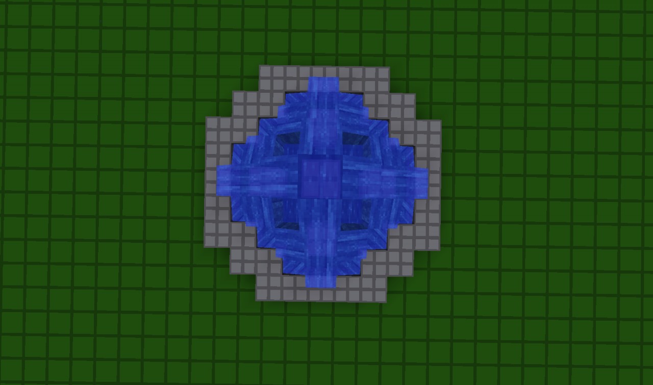 Minecraft Creation - Water and Lava Fountains Minecraft Map